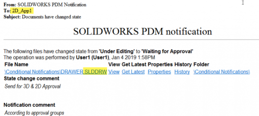 Pdm Using Conditional Transition Notifications In A Workflow Solidxperts